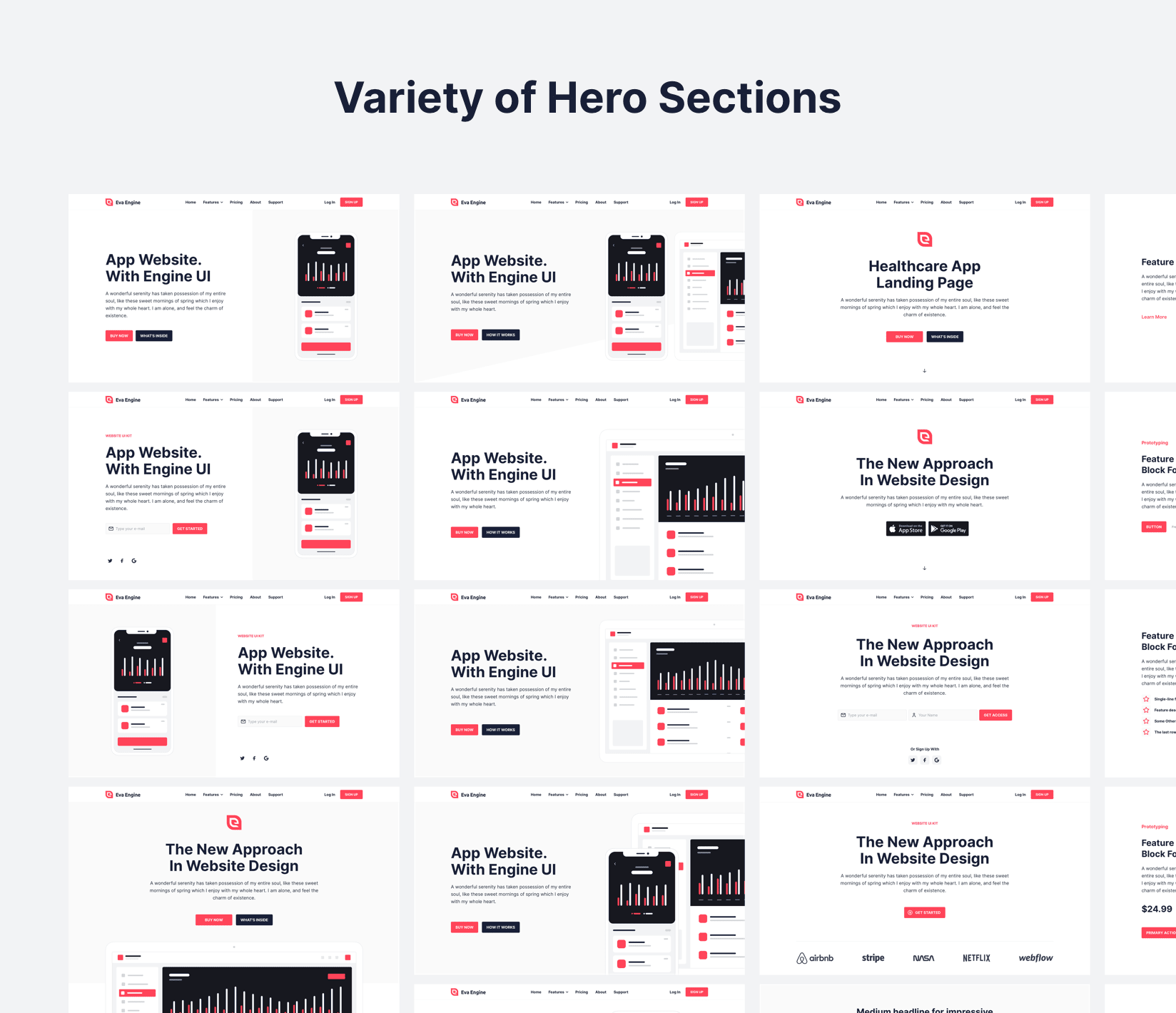 EVA: Design System Landing